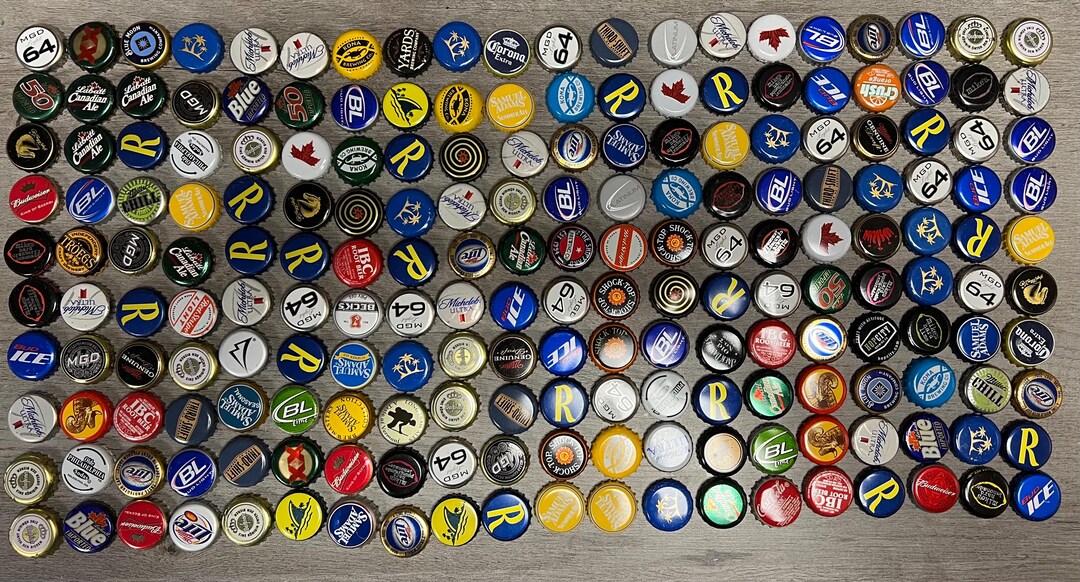 200 Beer and Soda Bottle Caps - Etsy