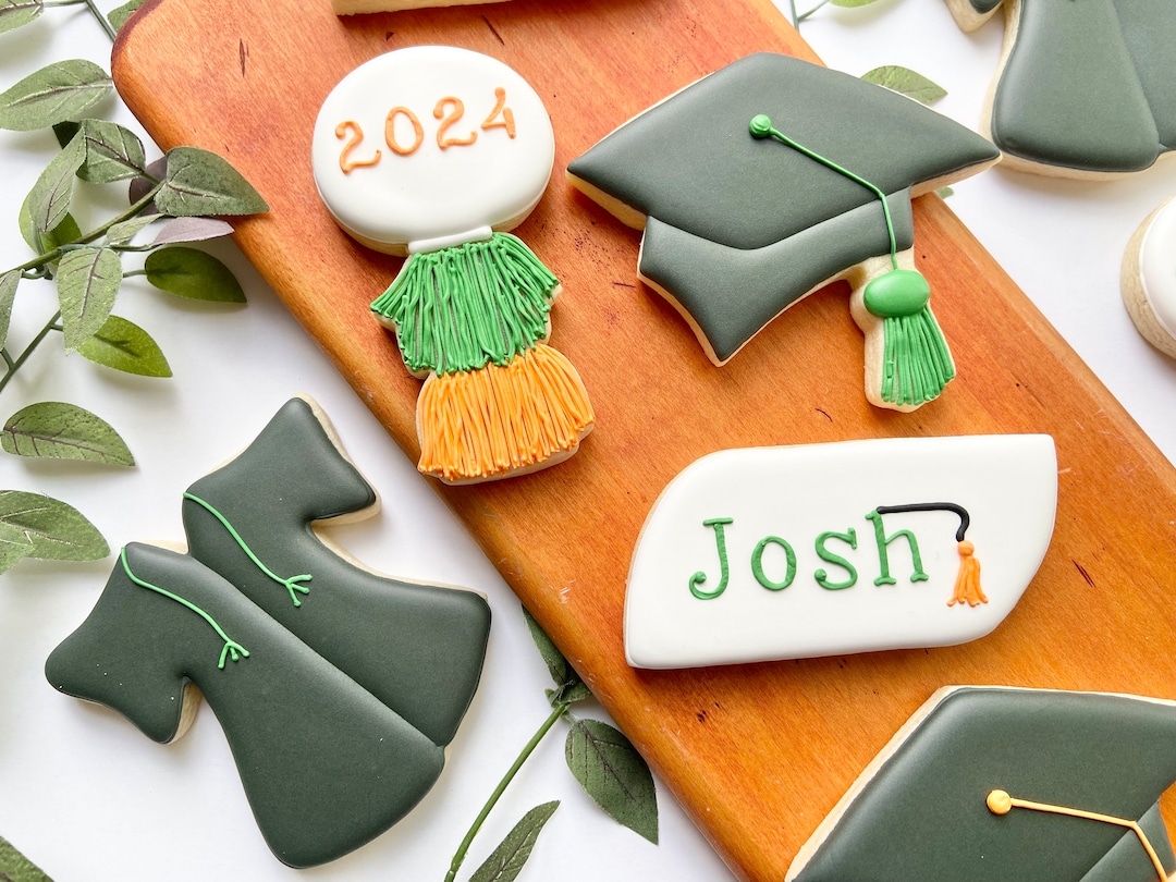 12 Personalized Graduation Cookies california Shipments Only - Etsy