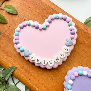 Set of 2 Friendship Bracelet Cookies - Large (california Shipments Only ...