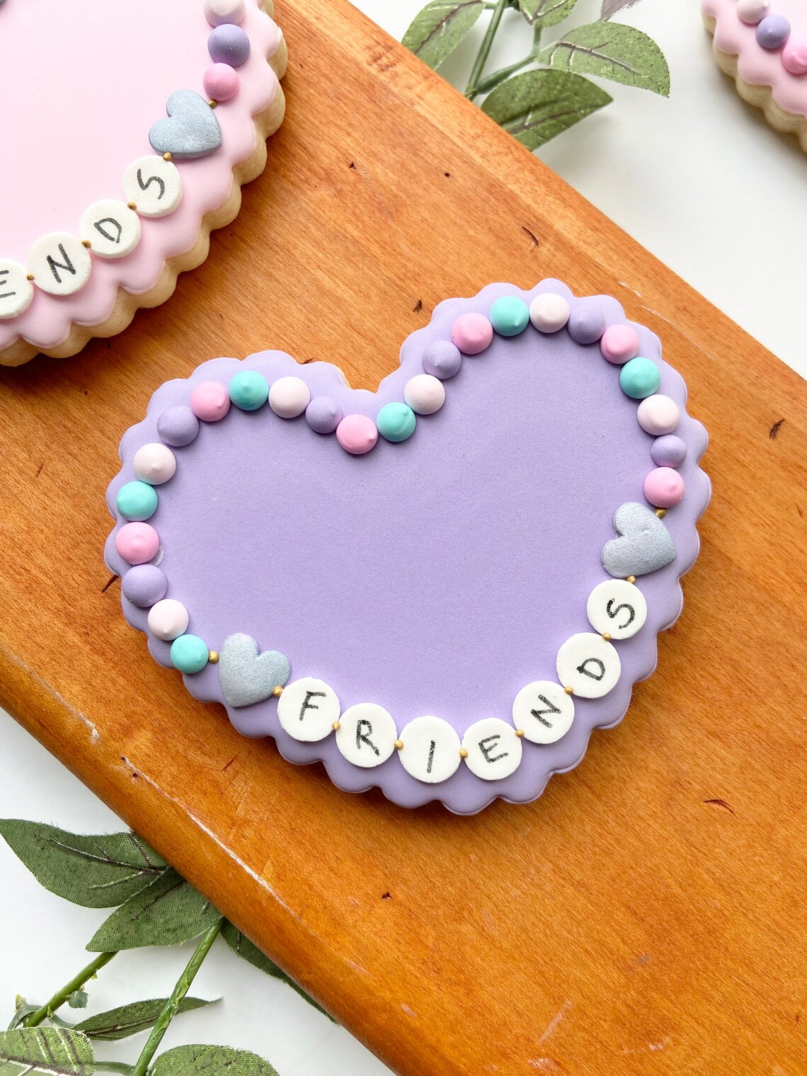 Set of 2 Friendship Bracelet Cookies - Large (california Shipments Only ...