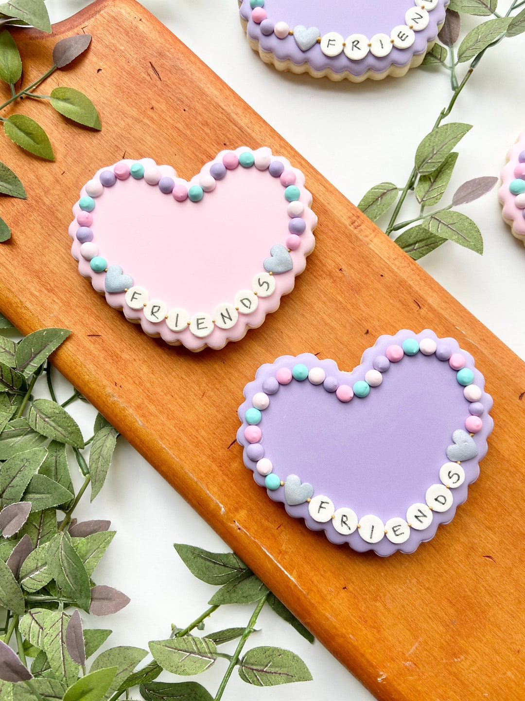 Set of 2 Friendship Bracelet Cookies - Large (california Shipments Only ...