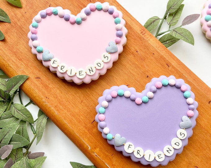 Set of 2 Friendship Bracelet Cookies - Large (california Shipments Only ...