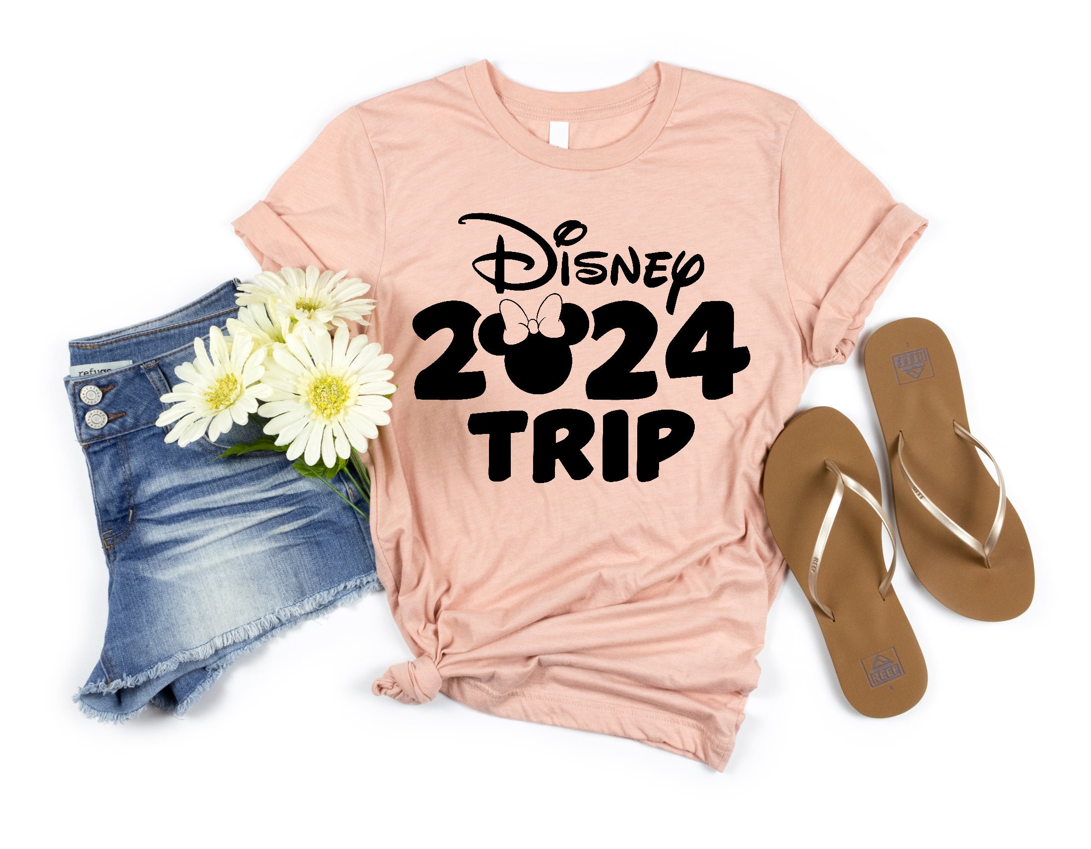 2024 Disney Family Vacation Shirts, Disney Castle 2024 Shirts sold by ...
