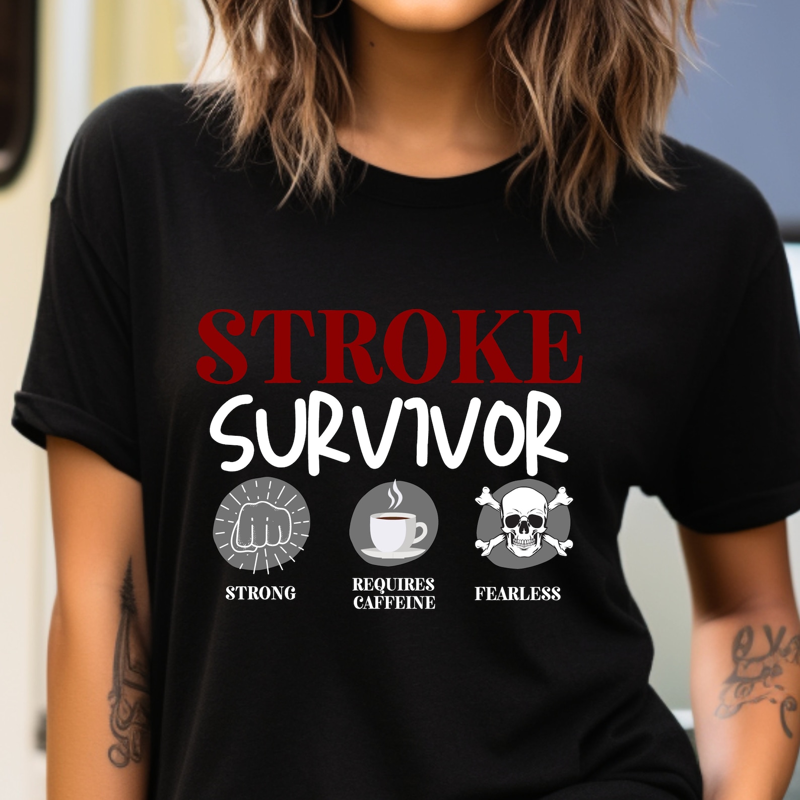 Stroke Survivor Shirt, Heart Disease Survivor Shirt, Stroke Warrior ...
