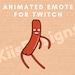Animated Twitch Emote, Dancing, Glizzy / Hotdog / Weenie, for Streamers ...