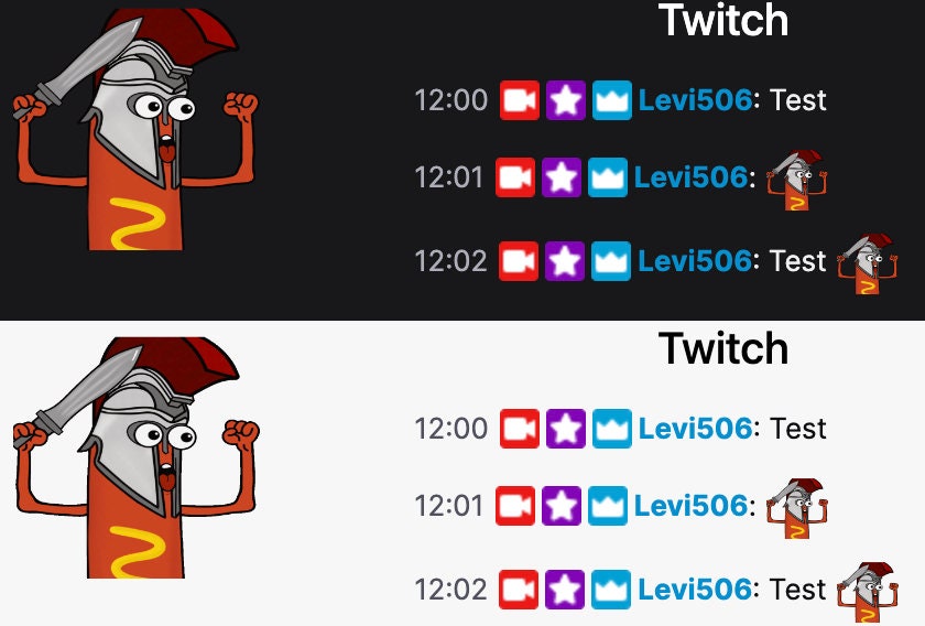 Animated Twitch Emote, Dancing, Glizzy / Hotdog / Weenie, for Streamers ...