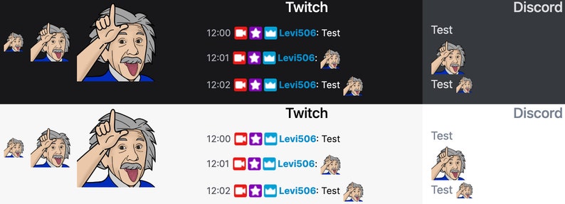 Twitch Emote, Albert Einstein, Loser, for Streamers - Instant Download ...
