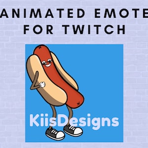 Twitch Emote Animated, Thrusting, Dancing, Glizzy / Hotdog / Weenie ...