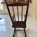 Mini Wooden Rocking Chair - Etsy