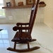 Mini Wooden Rocking Chair - Etsy
