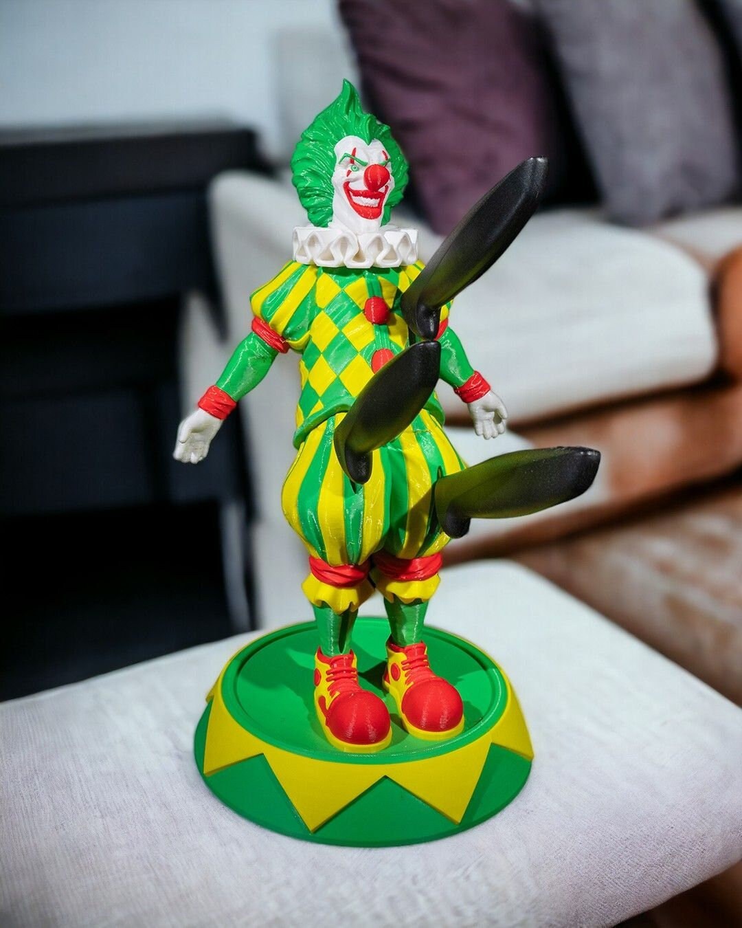 Knife Holder - Fun Target Clown - Etsy