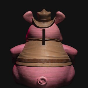 Piggy Bank - Sheriff Bacon Buck - Etsy