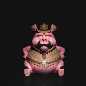 Piggy Bank - Sheriff Bacon Buck - Etsy