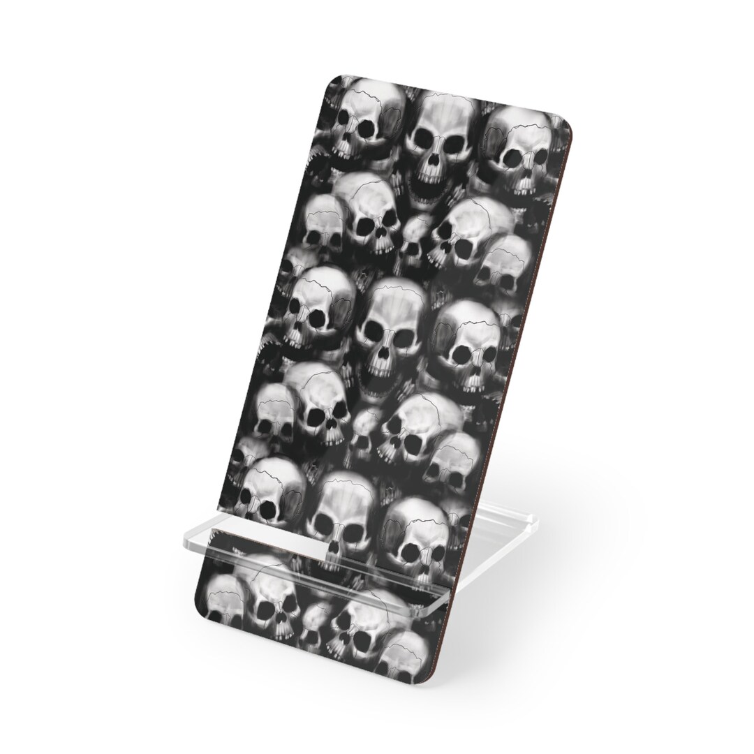 Gothic Black Cell Phone Stand - Grunge Phone Holder for Him ...