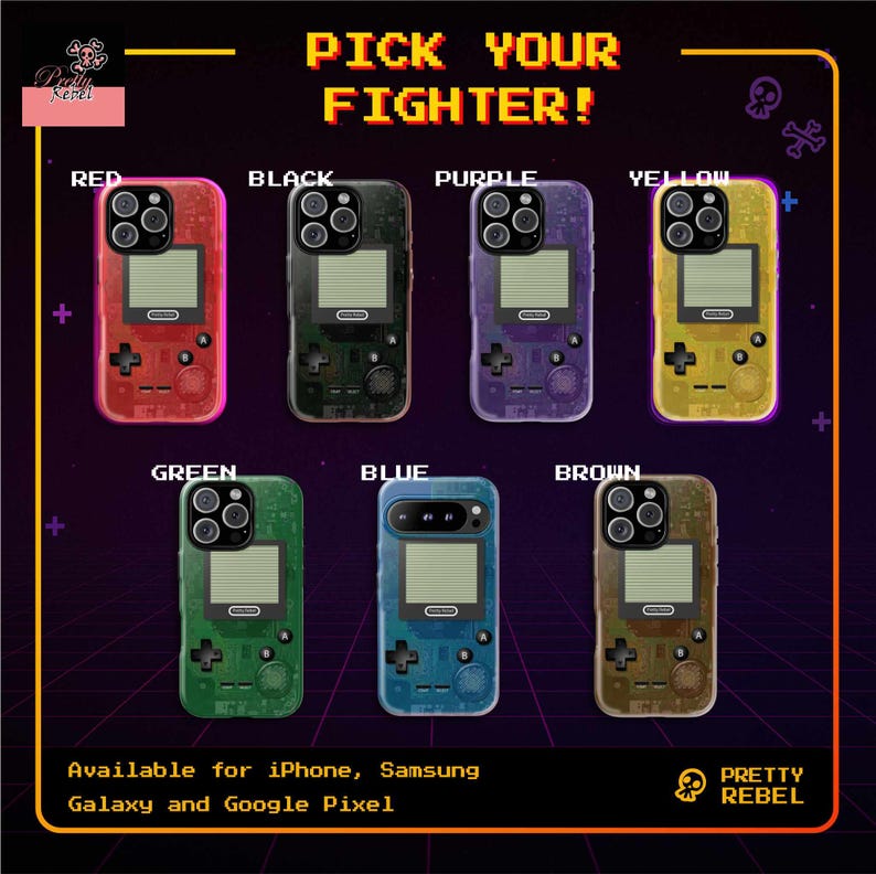 Retro Video Game Phone Case: Nostalgic Design, Protective Armor for ...