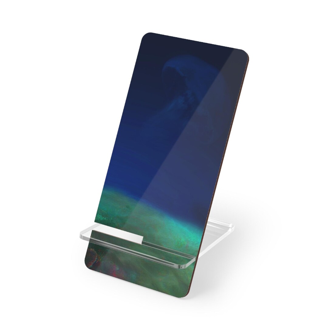 Portable Blue Ocean Phone Stand | Stylish Portable Holder for ...