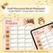 Fall-themed Meal Planner PDF | Printable & Fillable Weekly Meal Plan ...