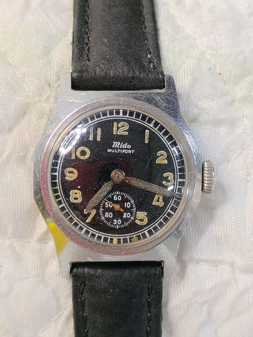 VTG RARE Logo Mido Limited Multifort Military Automatic Men’s Watch ...