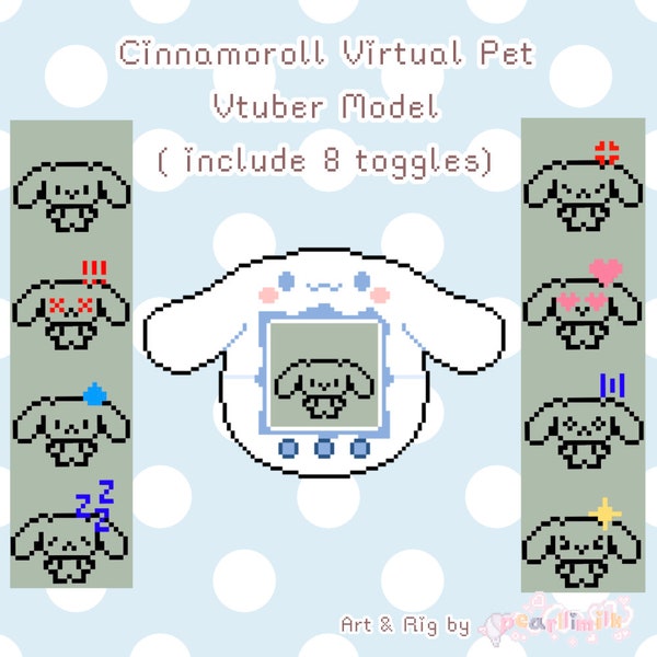 Puppy Vtuber - Etsy