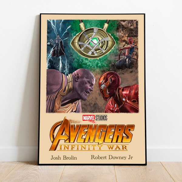 Infinity War Poster - Etsy