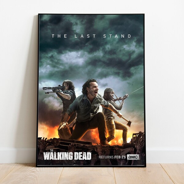 Twd Tv Series Poster - Etsy
