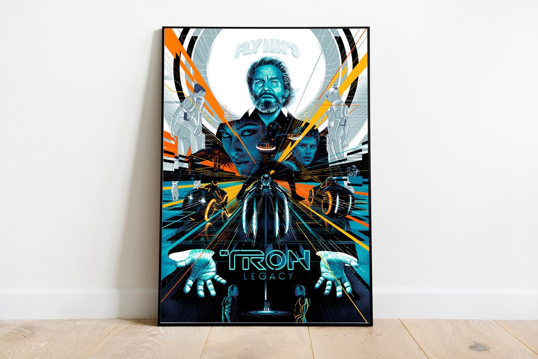 Tron Legacy / Tron Legacy Poster / Minimalist Movie Poster / Vintage ...