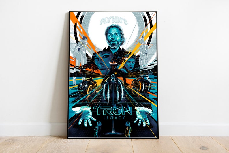 Tron Legacy / Tron Legacy Poster / Minimalist Movie Poster / Vintage ...