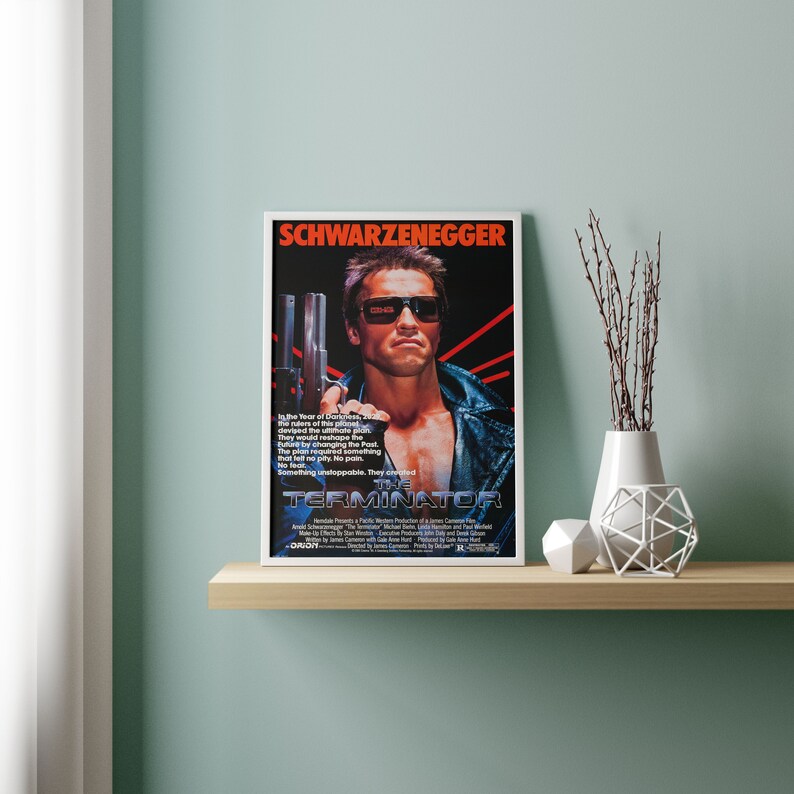 The Terminator / the Terminator Poster / Minimalist Movie Poster ...