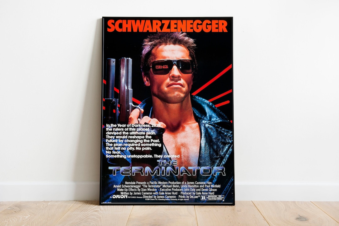The Terminator / the Terminator Poster / Minimalist Movie Poster ...