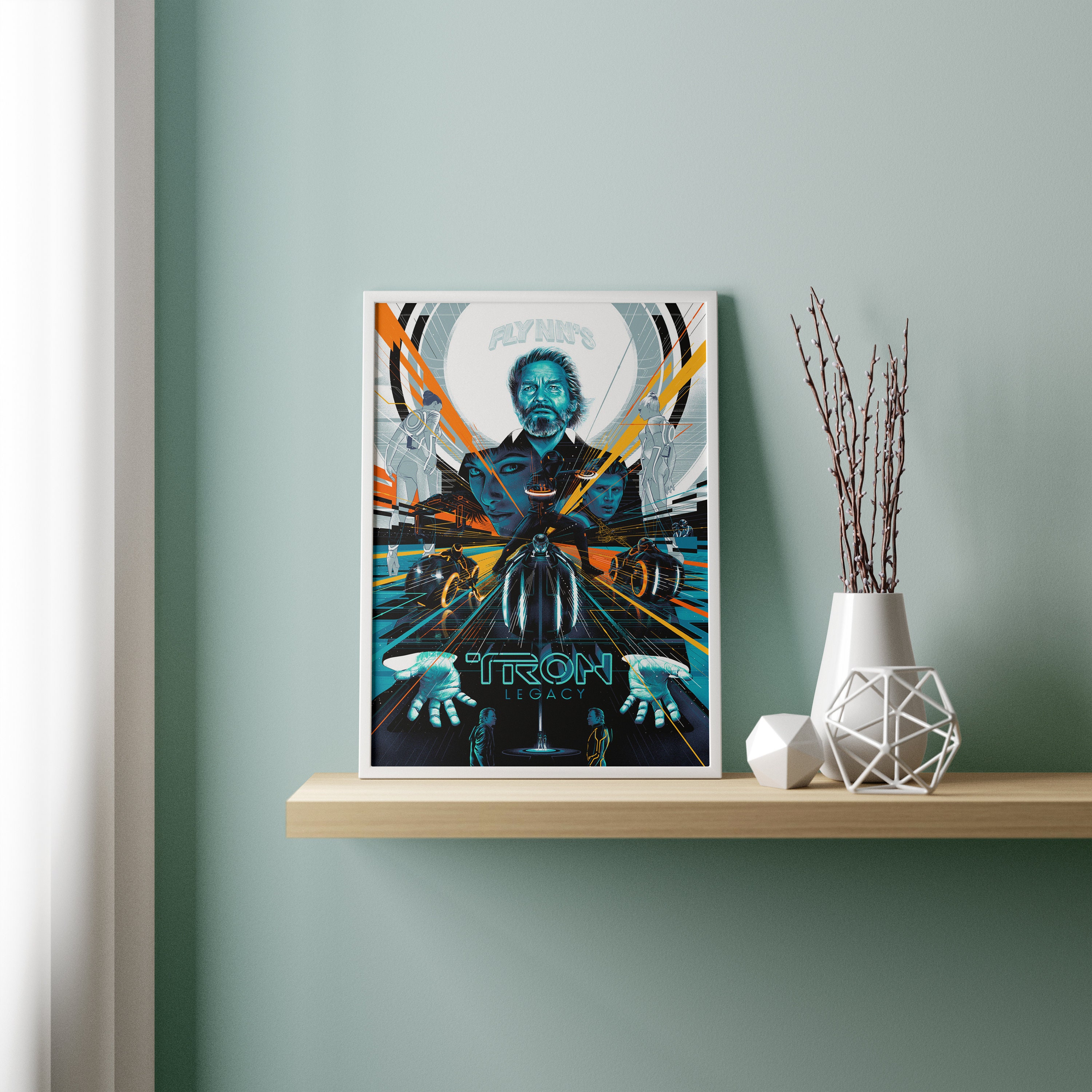 Tron Legacy / Tron Legacy Poster / Minimalist Movie Poster / Vintage ...