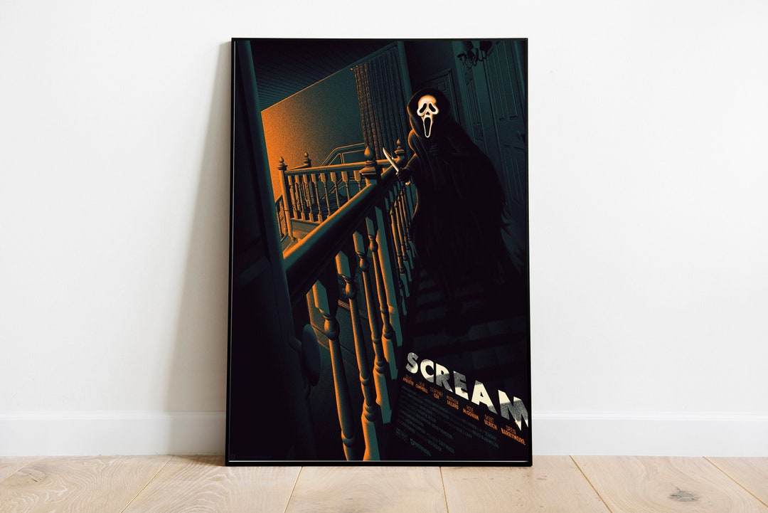 Scream Poster / Scream Movie / Custom Poster / Vintage Retro Art Print ...