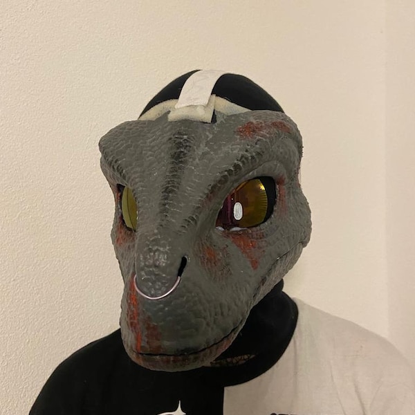Velociraptor Mask - Etsy