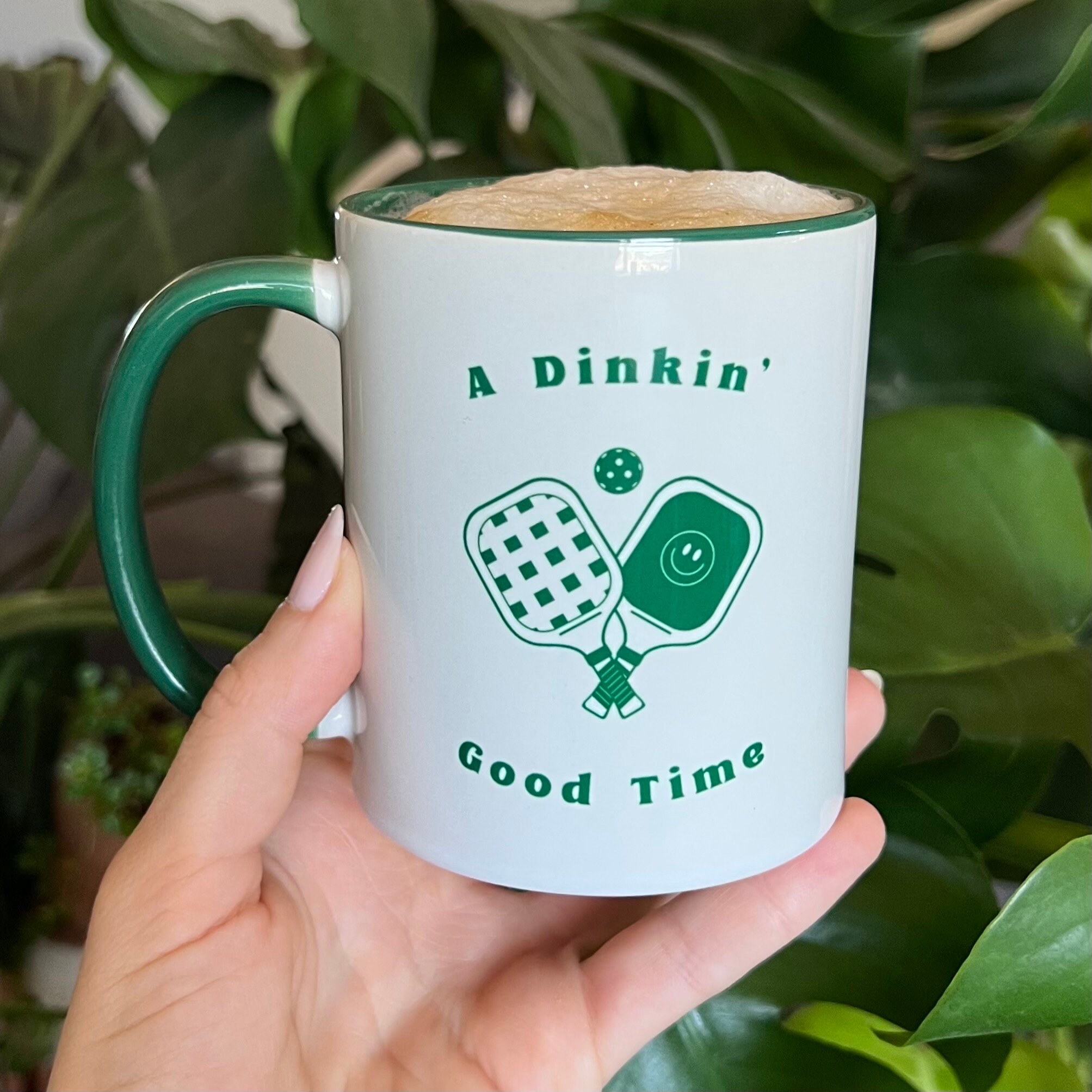 A Dinkin Good Time Pickleball Pickleball Coffee Mug Pickle Ball Lover ...