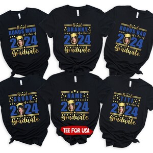 Custom 2024 Graduation Shirts,proud Family Shirts,high School Grad Tee ...