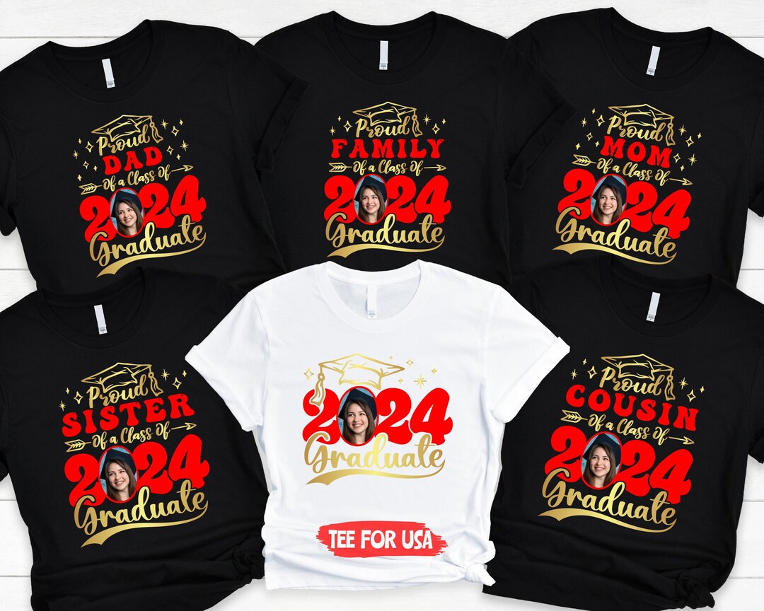 2024 Family Grad Shirt,matching Grad Shirt,group Grad Shirts,high ...