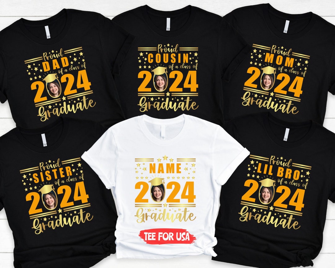 Personalized Graduate Shirts,family 2024 Graduate Tee,class of 2024 ...