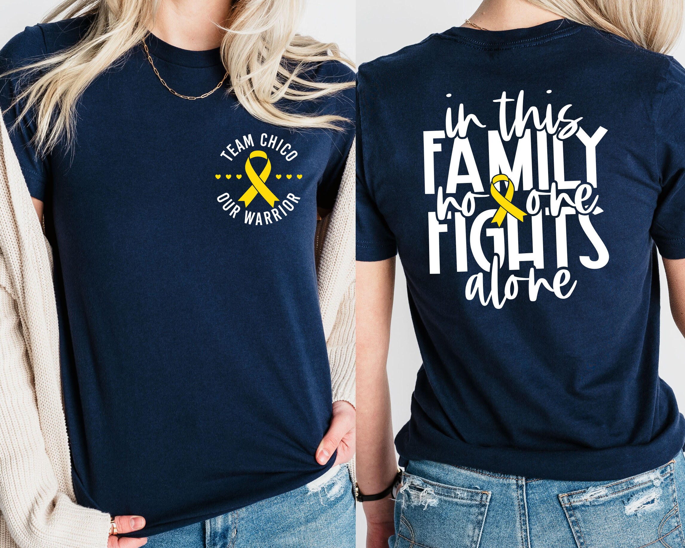 Cancer Support Shirts,family Cancer Shirt,in This Family No One Fights ...