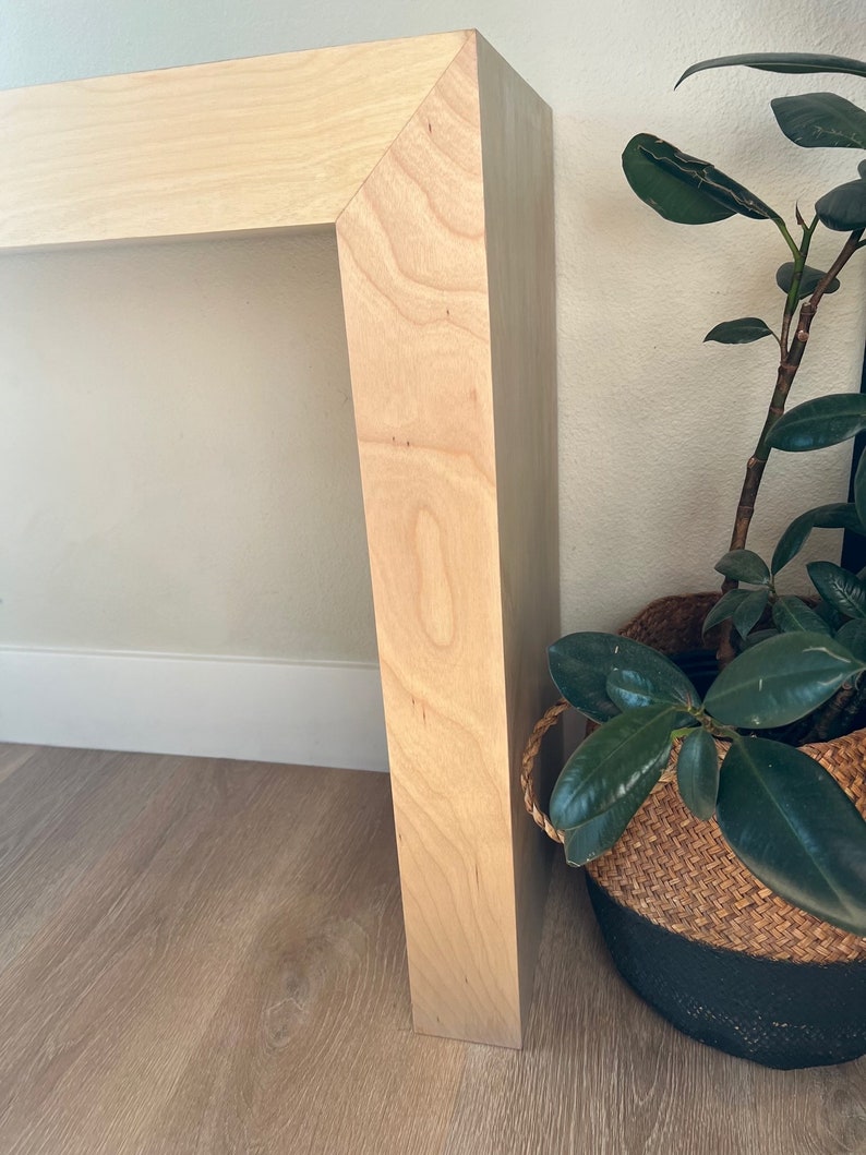 The norma A Custom Birch Console Table, Entry Table, Sofa Table - Etsy