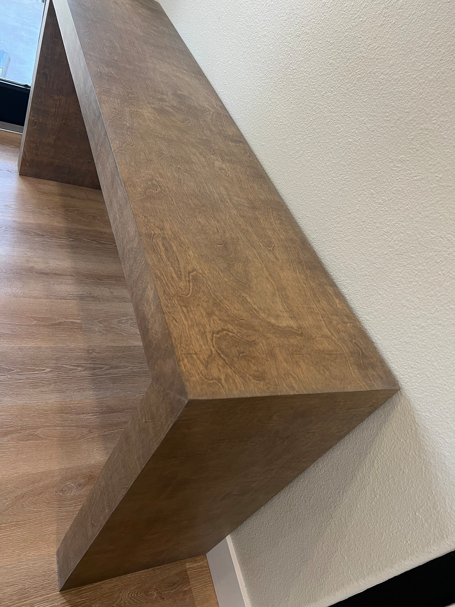 The norma A Custom Birch, Maple or Oak Console Table, Entry Table, Sofa Table - Etsy