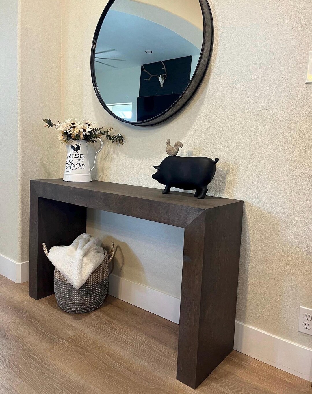 The “norma” Console Table - Custom Birch Console Table, Entry Table, Sofa Table - Etsy