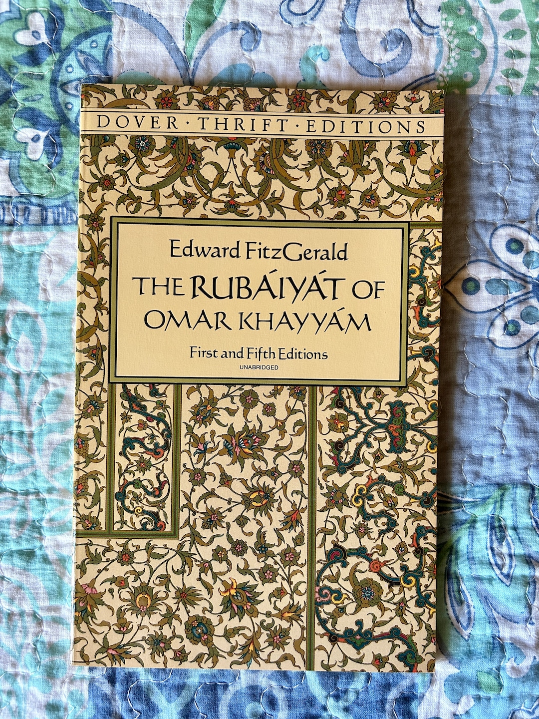The Rubáiyát of Omar Khayyám | First and Fifth Editions Unabridged ...