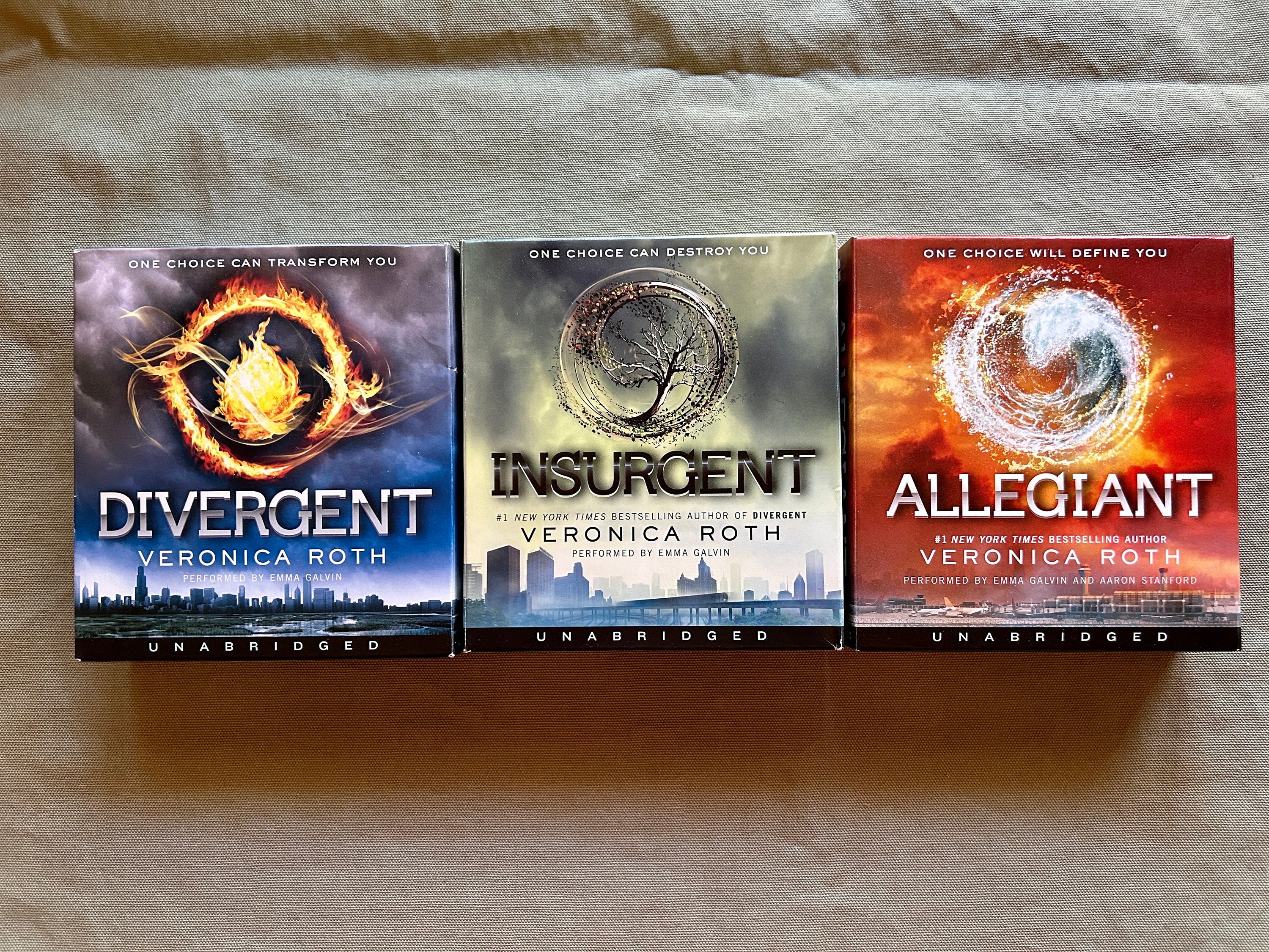 Allegiant Audiobook Cover