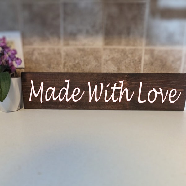 Wooden Love Sign - Etsy