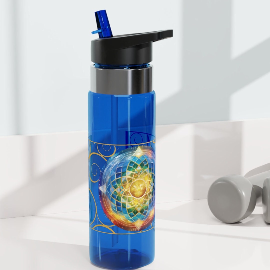 Water Bottle: Solar Toroid Sacred Geometry 20oz - Etsy