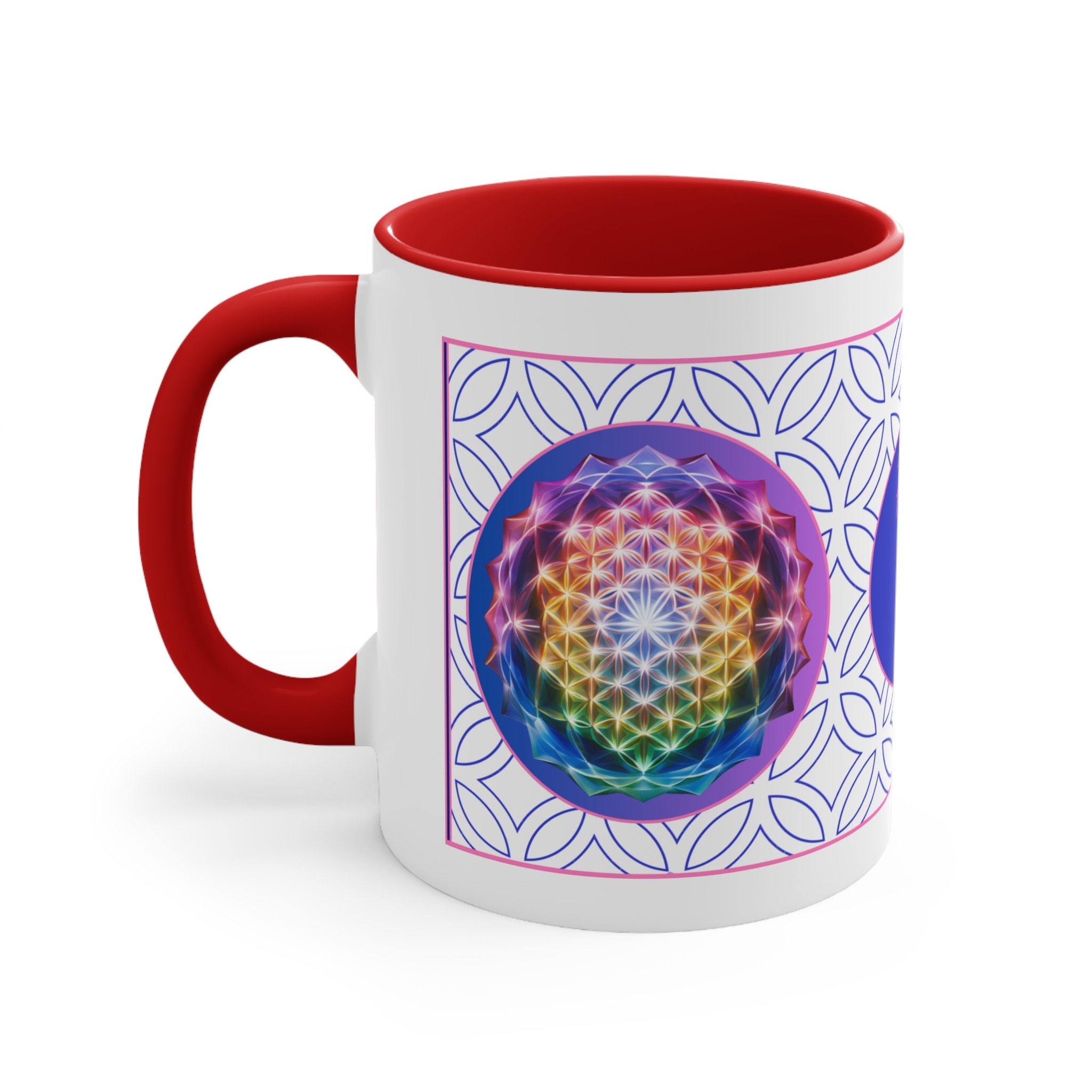 Flower of Life Sacred Geometry Coffee Mug Tea Mug, 11oz for Your ...
