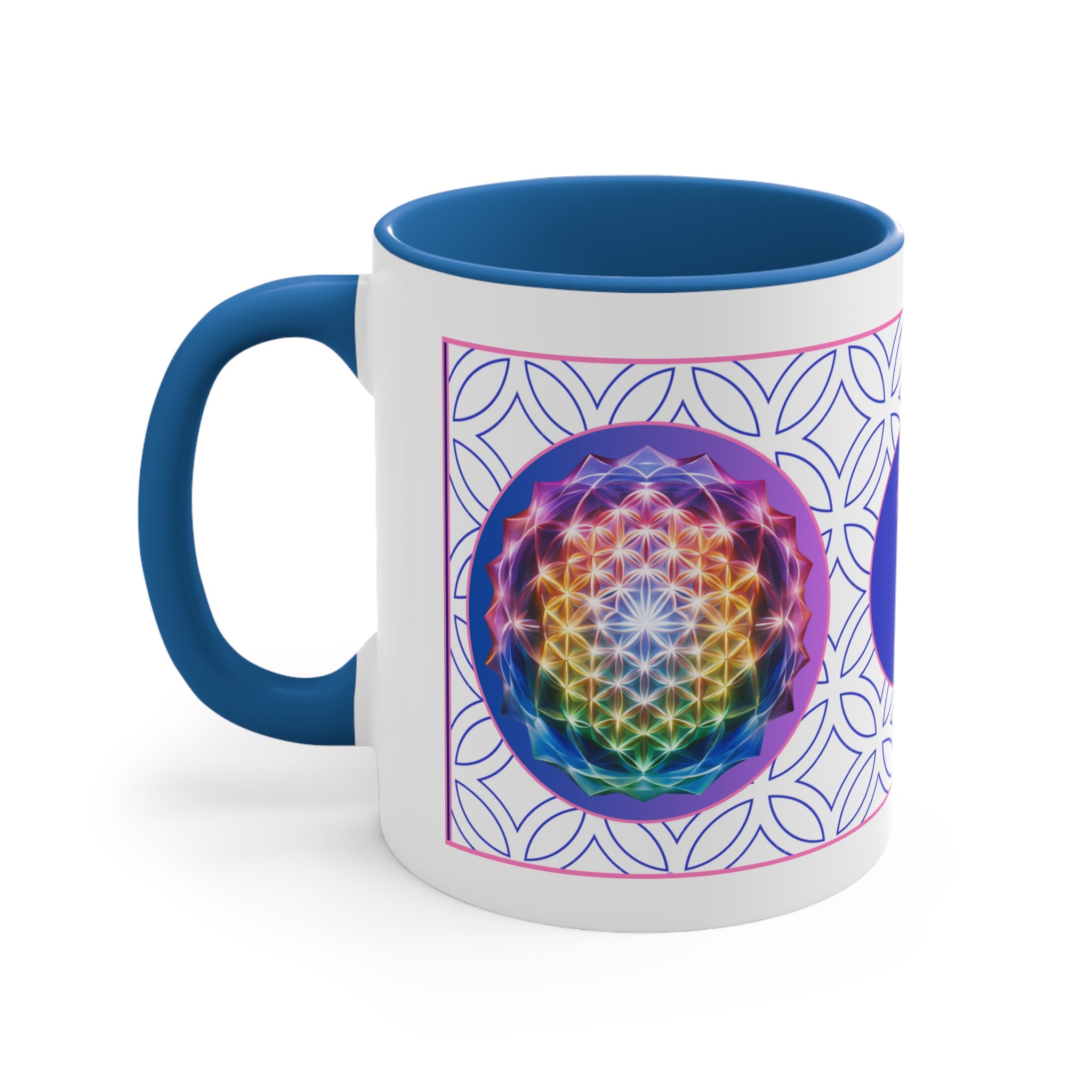 Flower of Life Sacred Geometry Coffee Mug Tea Mug 11oz for - Etsy