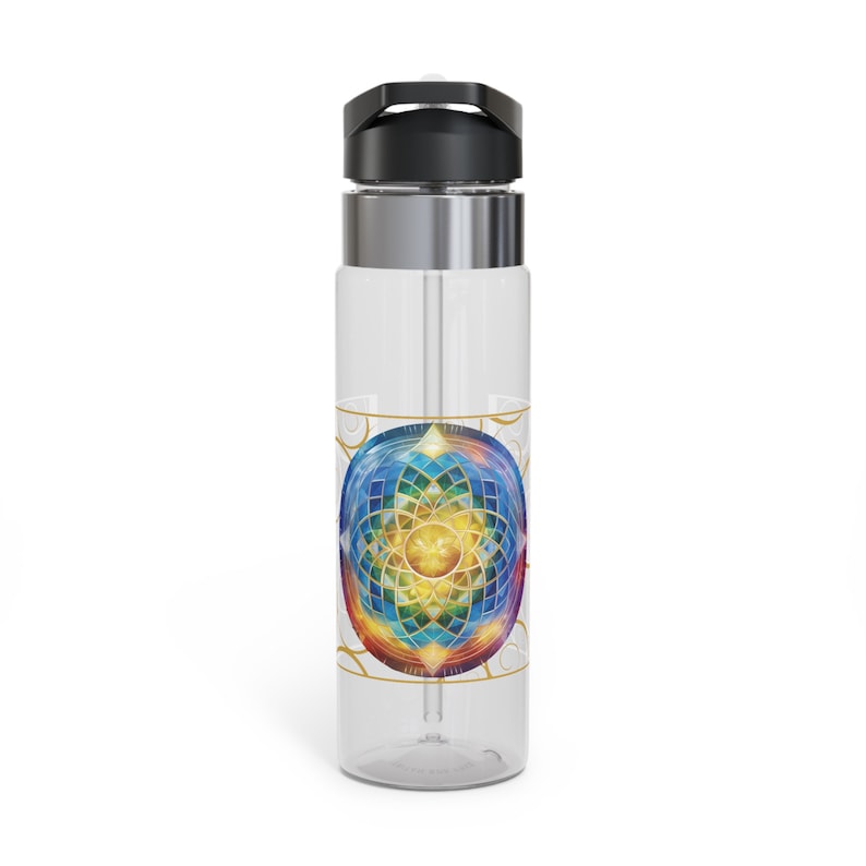 Water Bottle: Solar Toroid Sacred Geometry (20oz) - Etsy
