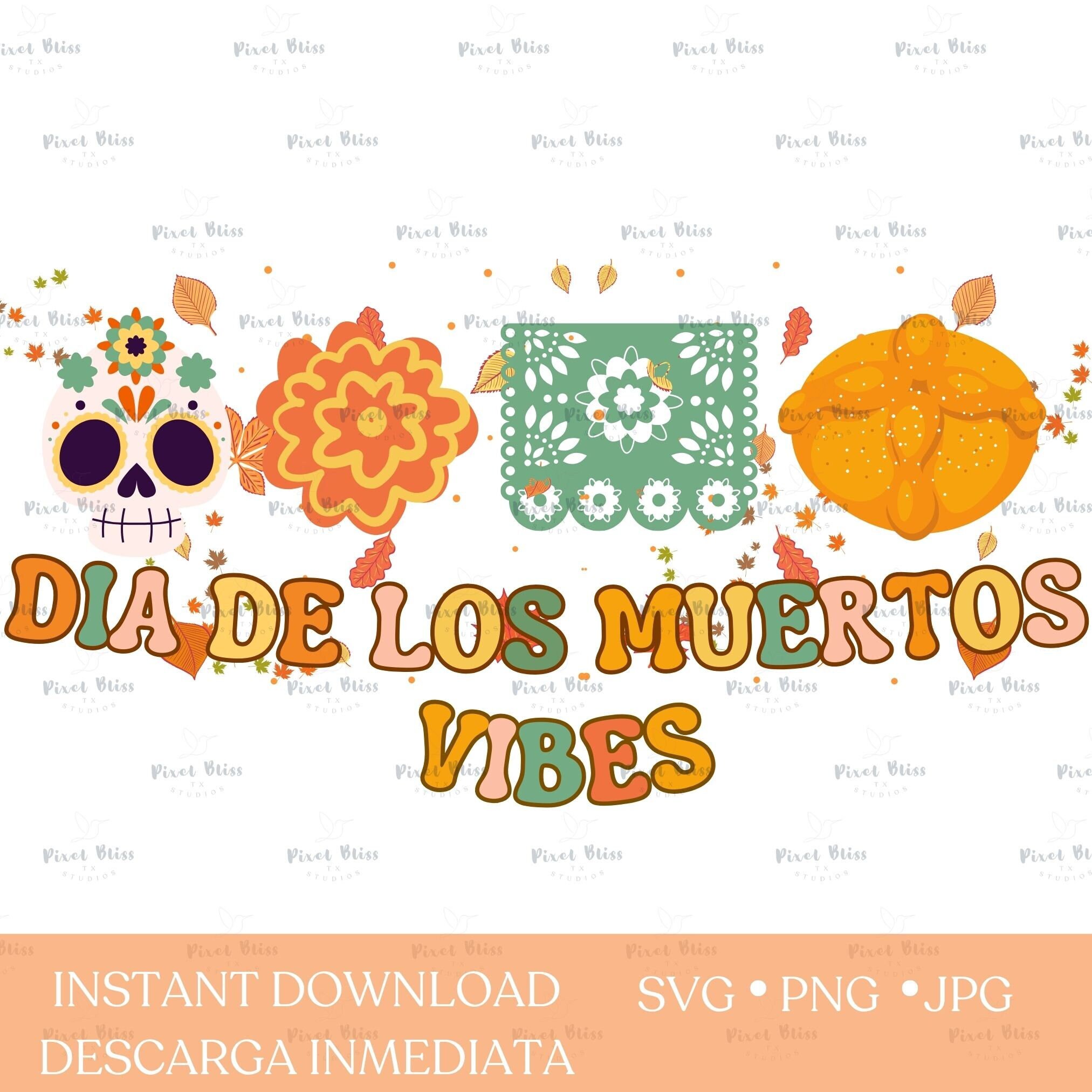 Dia De Los Muertos, Day of the Dead, Halloween SVG, Tshirt De Dia De ...