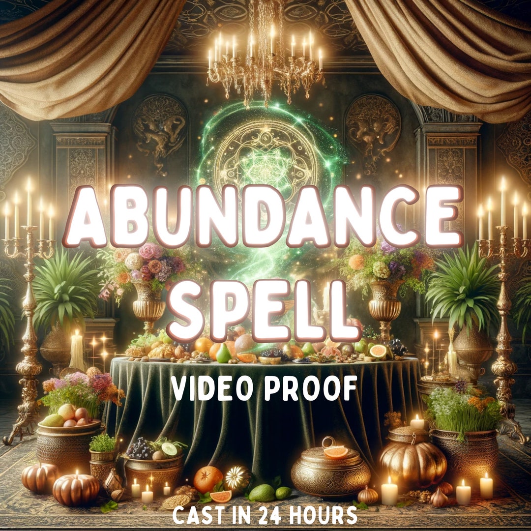 Extreme Abundance Spell Ultimate Wealth & Prosperity Magic Powerful ...