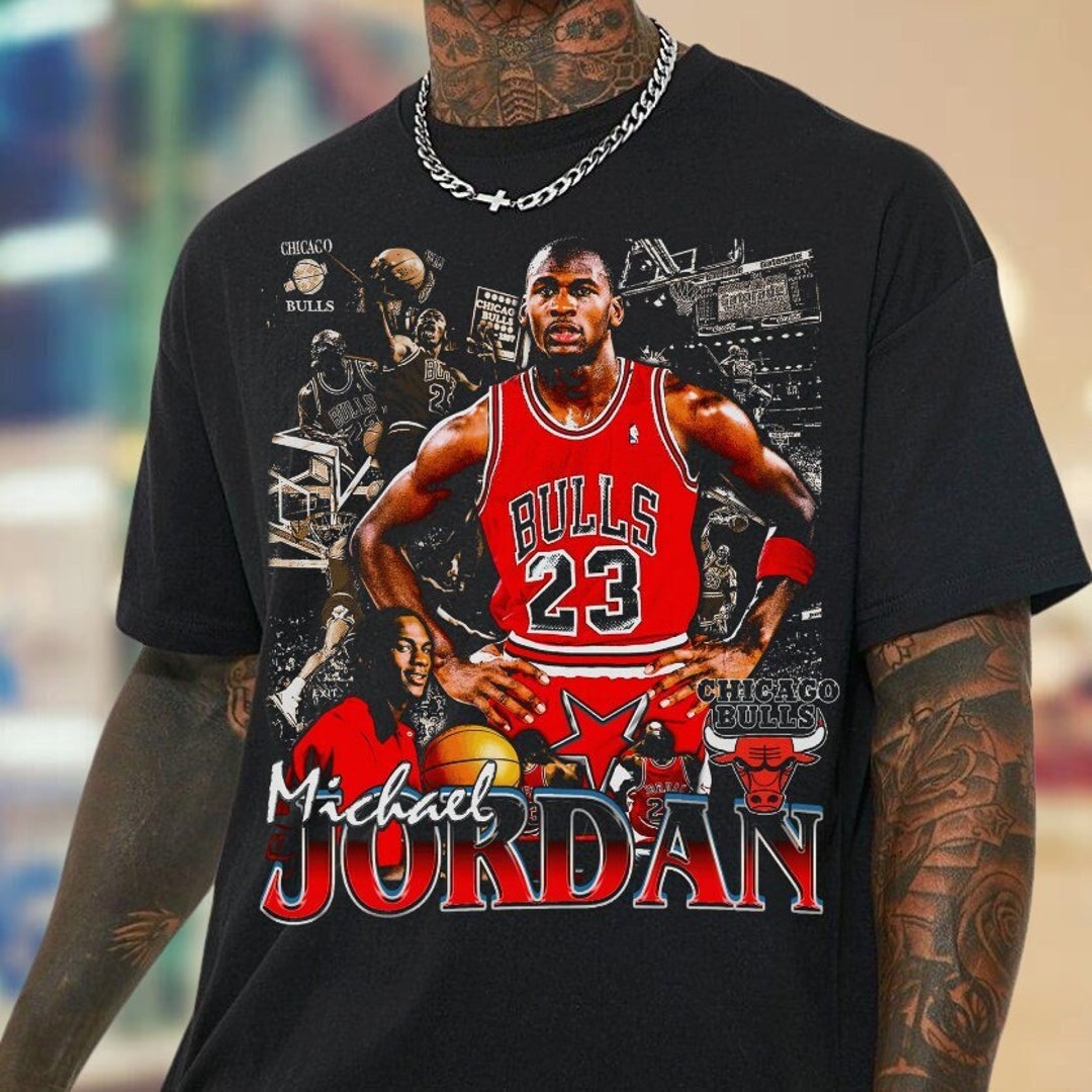 Michael Jordan Vintage Graphic Shirt, Jordan Vintage Basketball Shirt, Jordan Poster Shirt ...